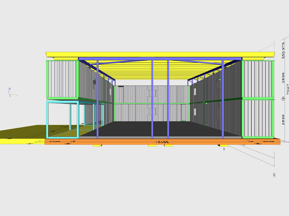GTS container hall 2013 Details - STATICS RYKLIN